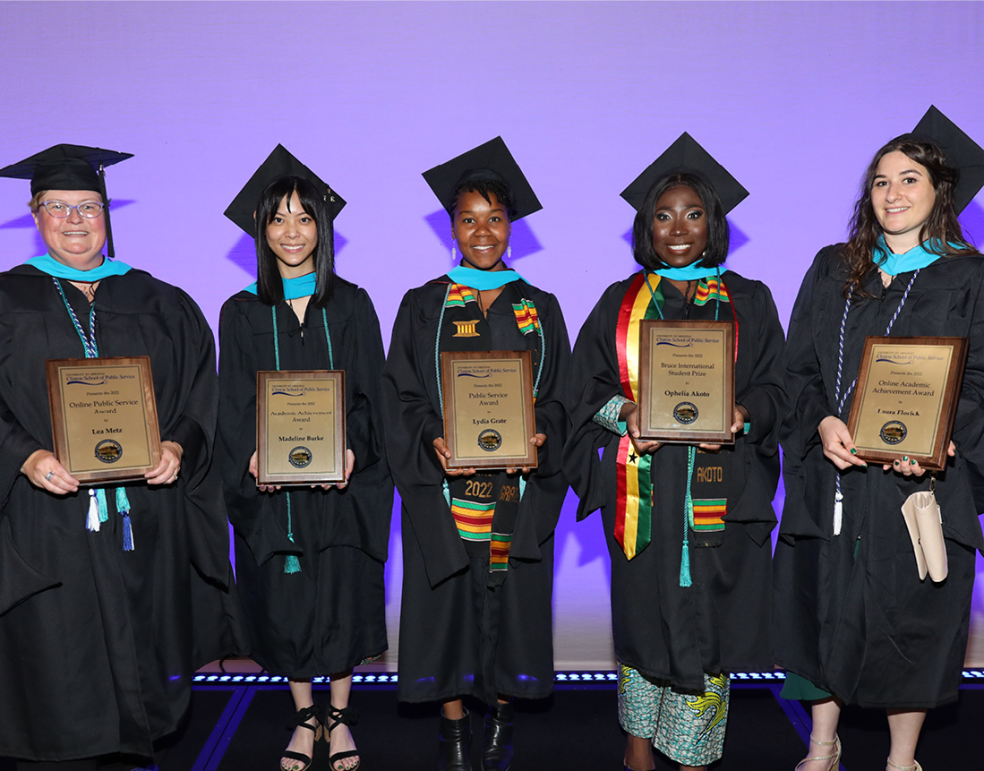 Five Graduates Receive Honors at Graduation - Clinton School of Public ...