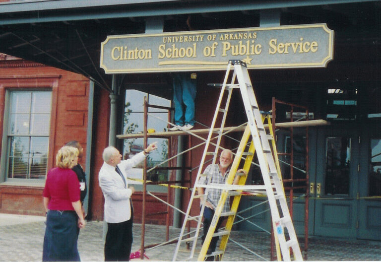 History of the Clinton School - Clinton School of Public Service