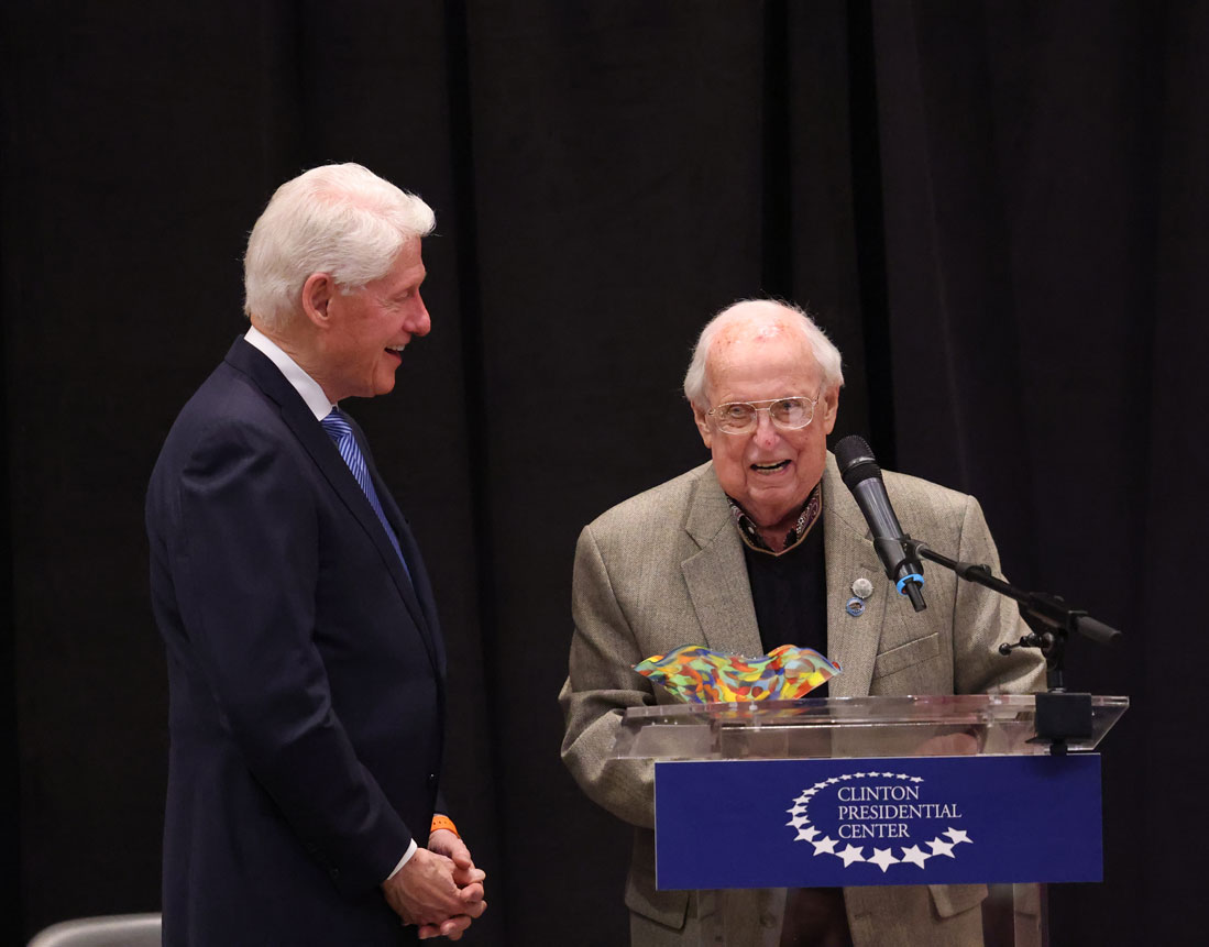 Bob Gee Honored with Volunteer of the Year Award - Clinton School of ...
